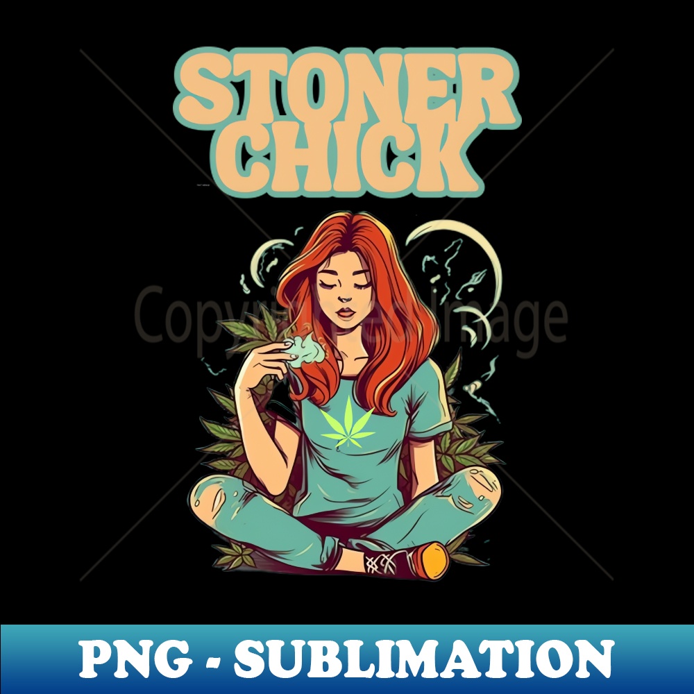 Stoner Chick 420 - PNG Transparent Digital Download File for - Inspire ...