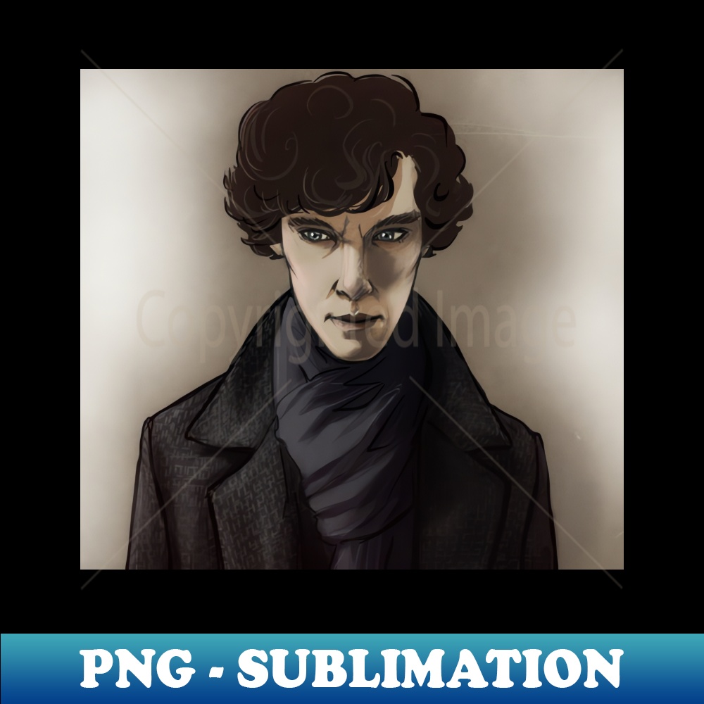 Sherlock Holmes Fan Art - Trendy Sublimation Digital Downloa | Inspire ...