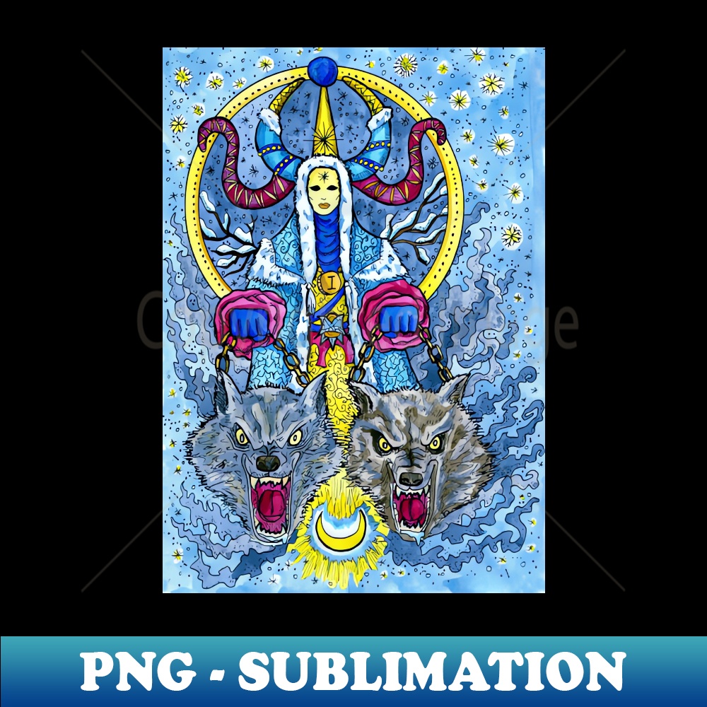 Winter Wizard Magician series design - Vintage Sublimation P | Inspire ...