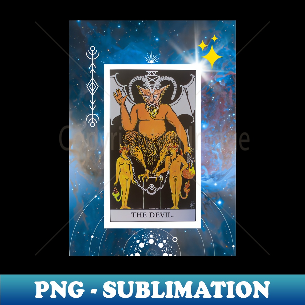 The Devil - Premium PNG Sublimation File - Stunning Sublimat | Inspire Uplift