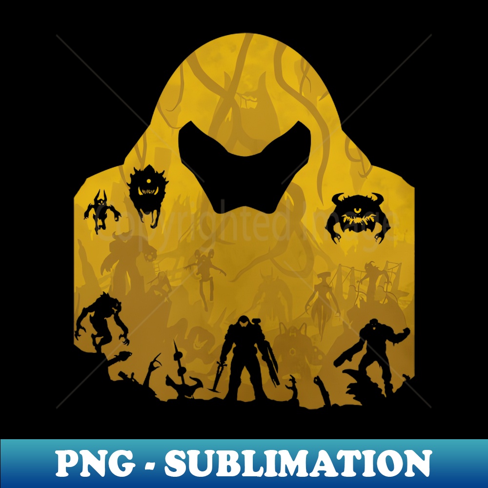 doom - Sublimation-Ready PNG File - Bring Your Designs to Li - Inspire ...