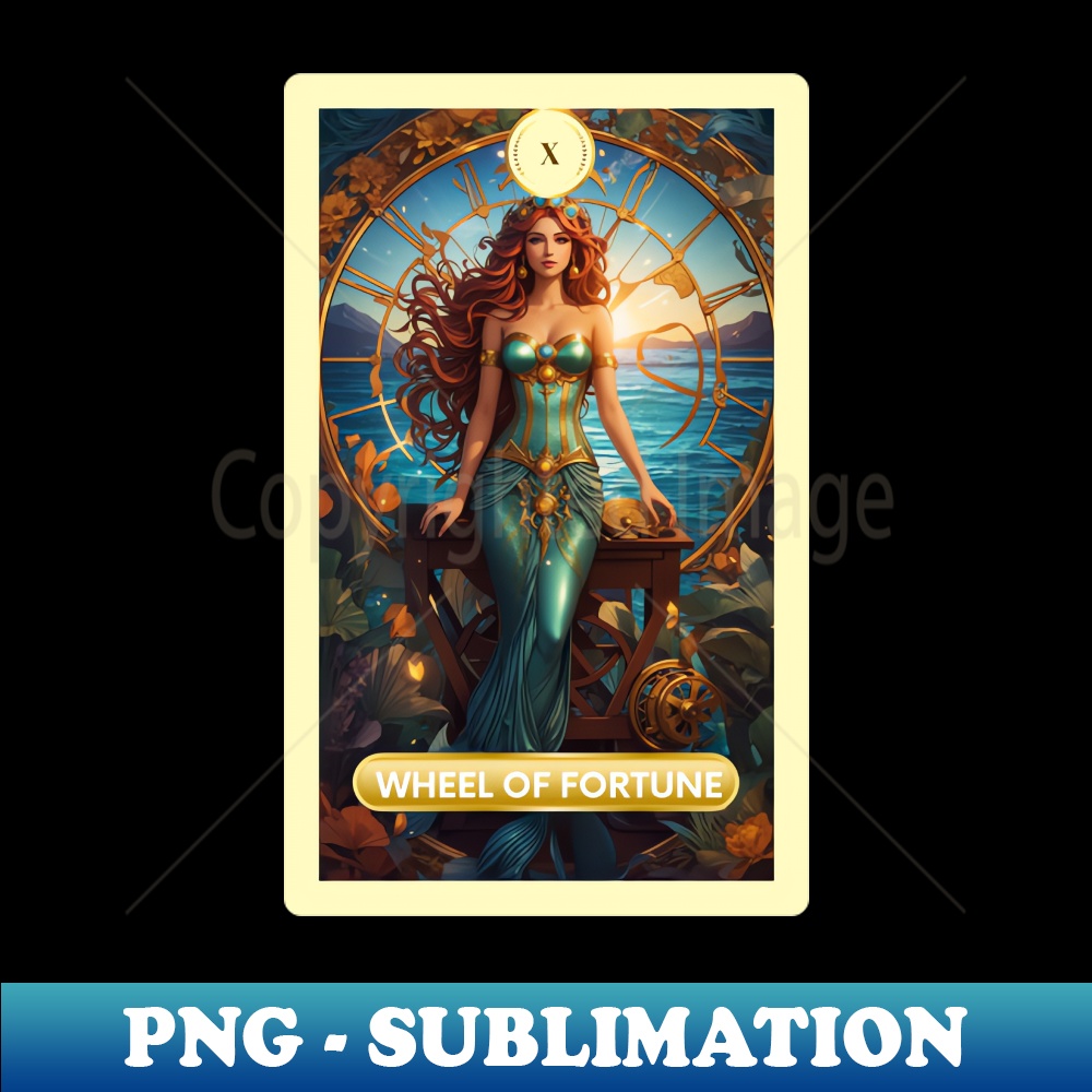 The Wheel of Fortune Card from The Mermaid Deck - Exclusive | Inspire ...