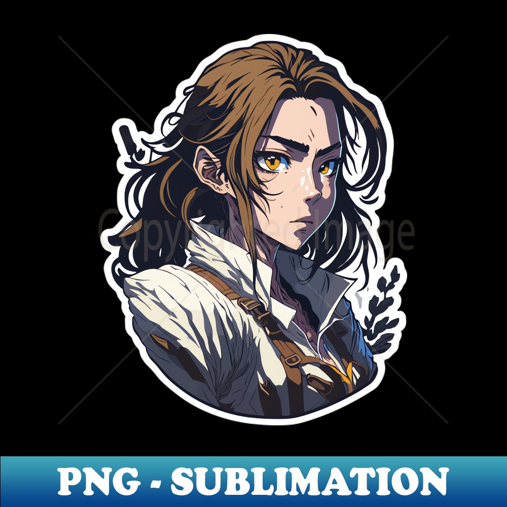 Girl Anime Sticker Character Sticker design - PNG Transparen | Inspire ...