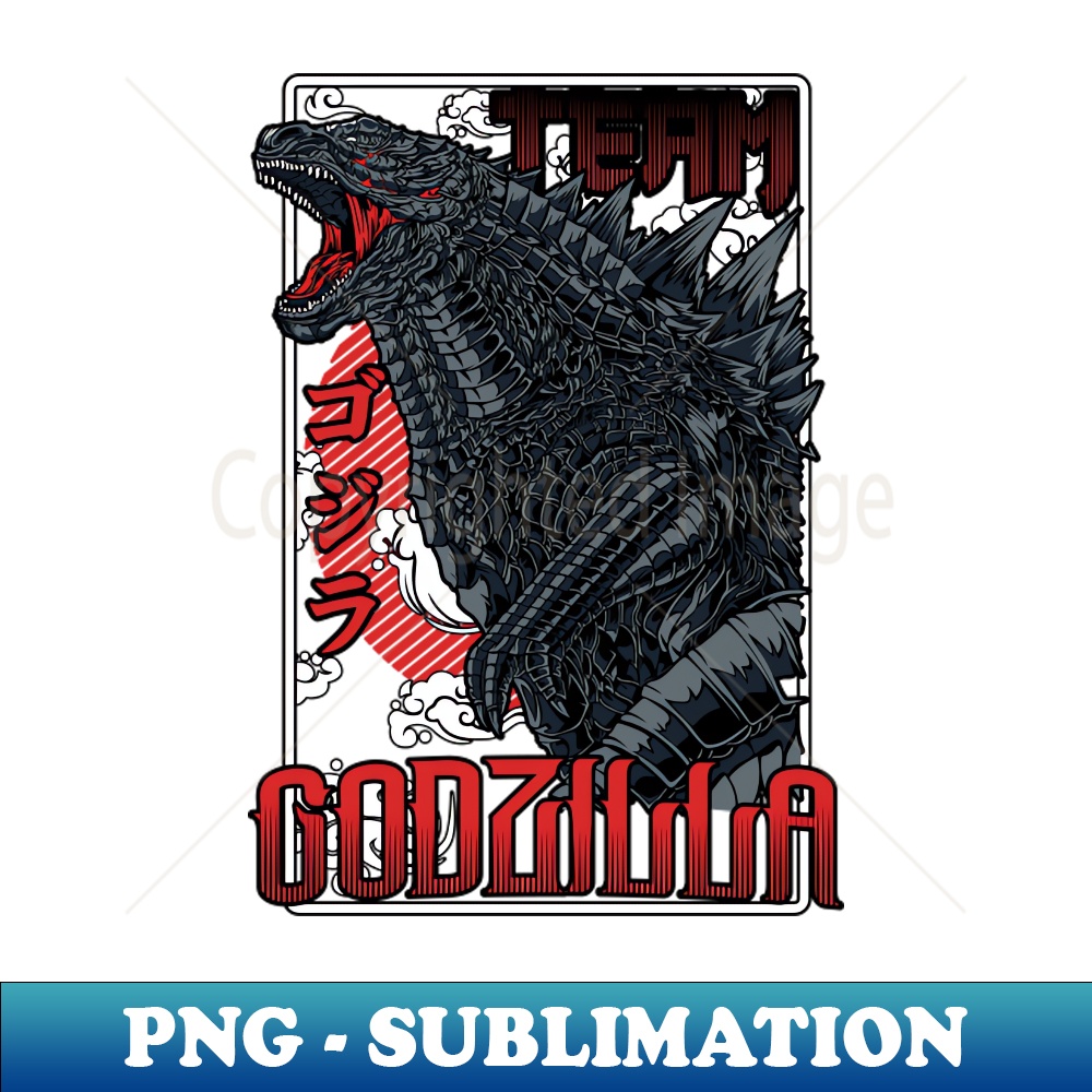 Team Godzilla - Japanese Design - Stylish Sublimation Digita | Inspire ...
