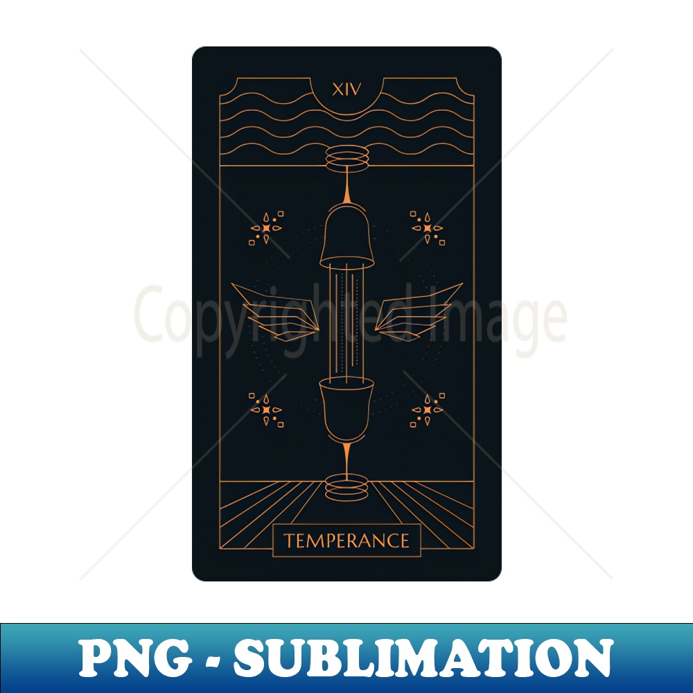 Temperance Tarot Card - Unique Sublimation PNG Download - St | Inspire ...