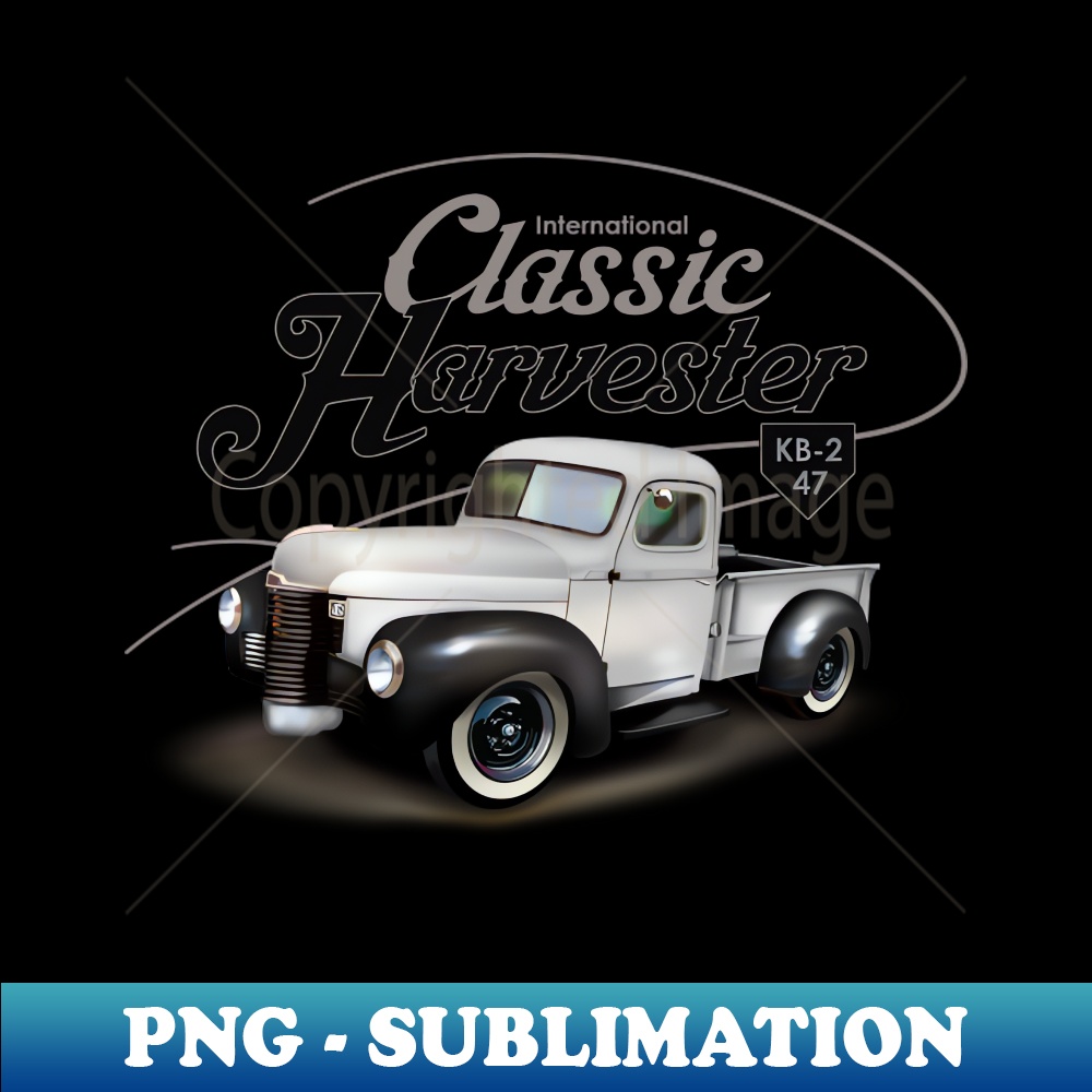 International Harvester - PNG Transparent Sublimation Design | Inspire ...