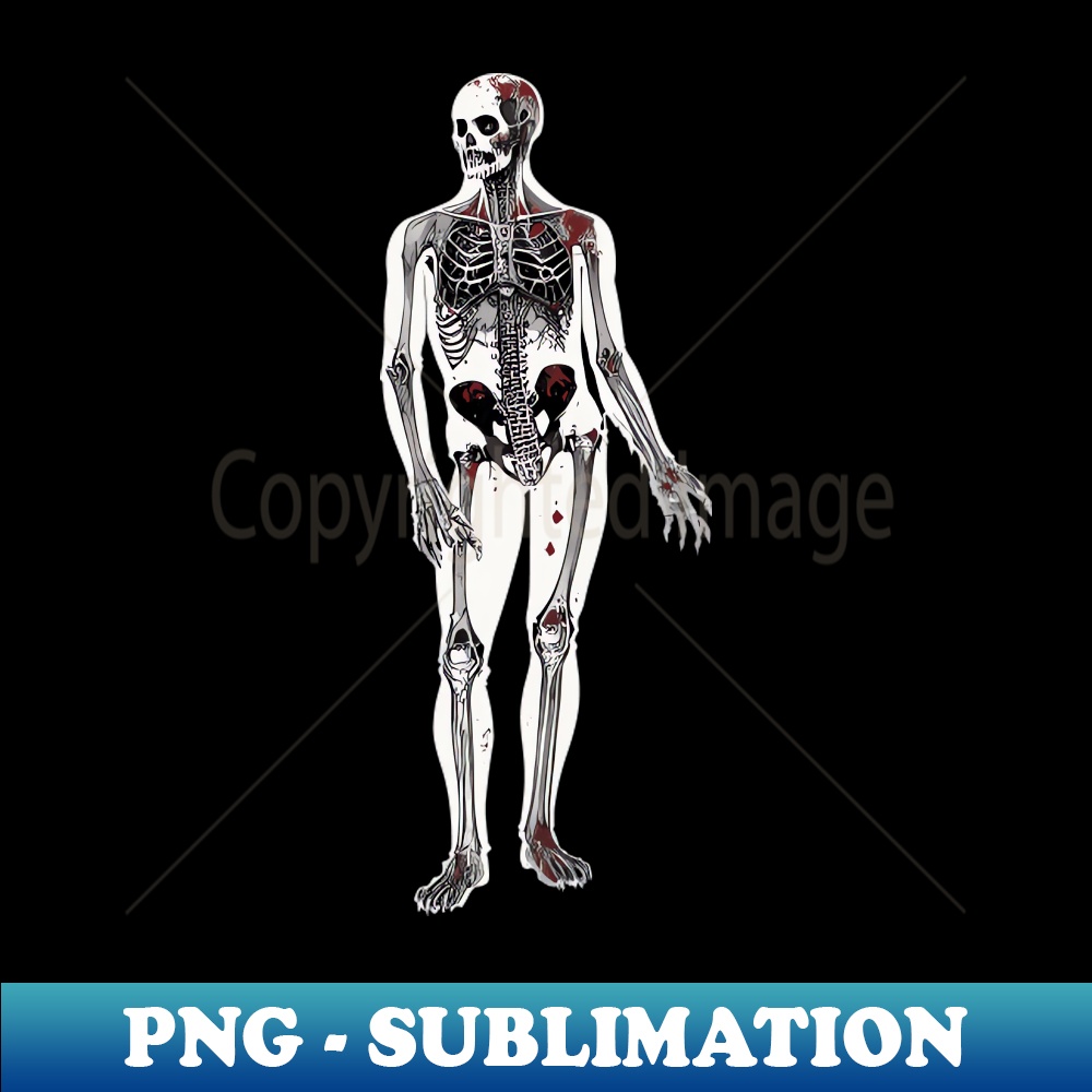 Zombie Anatomy - Vintage Sublimation PNG Download - Bring Yo | Inspire ...