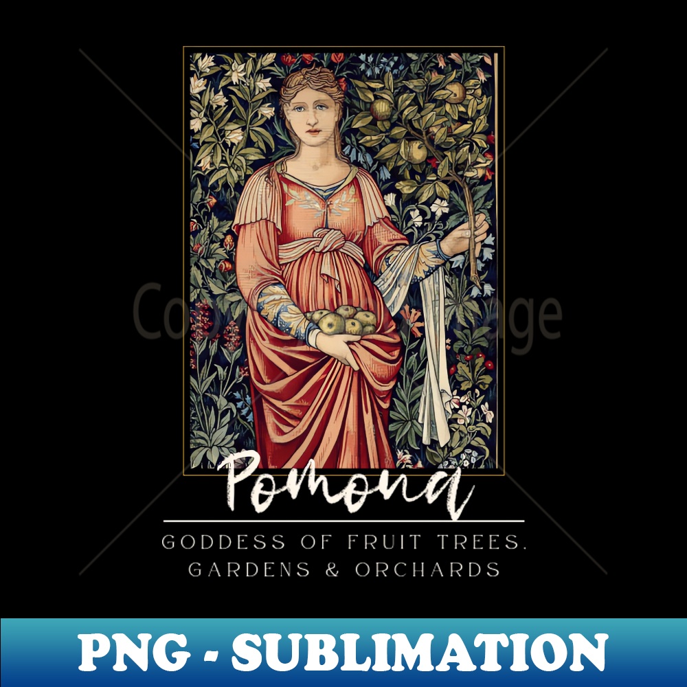 Pomona Goddess of Fruit Trees Gardens Orchards - Vintage Su | Inspire ...