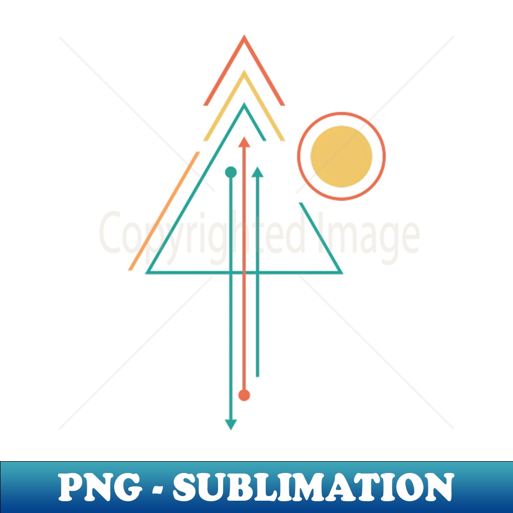 Minimalist Tree - PNG Sublimation Digital Download - Instant | Inspire ...