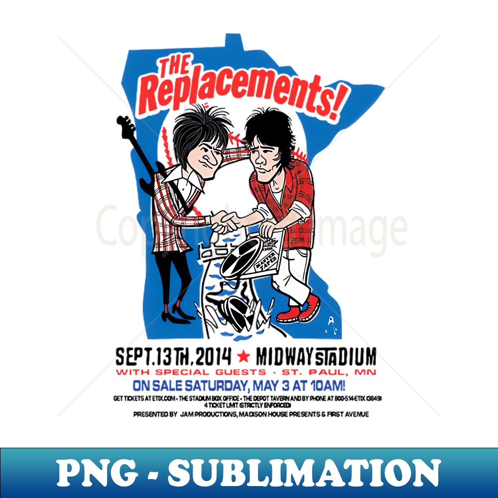 The Replacements Rebellion - PNG Transparent Sublimation De - Inspire ...