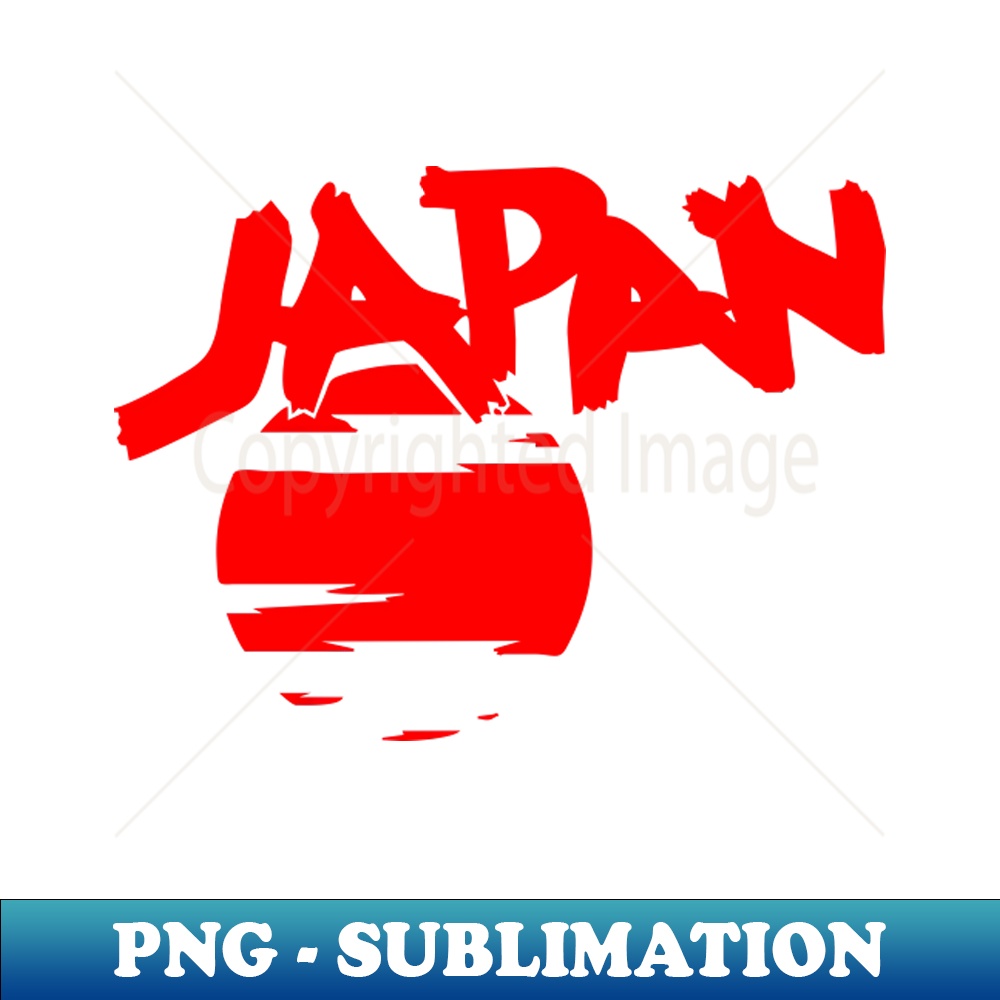 Japan Red Sun Design - Instant Sublimation Digital Download | Inspire ...