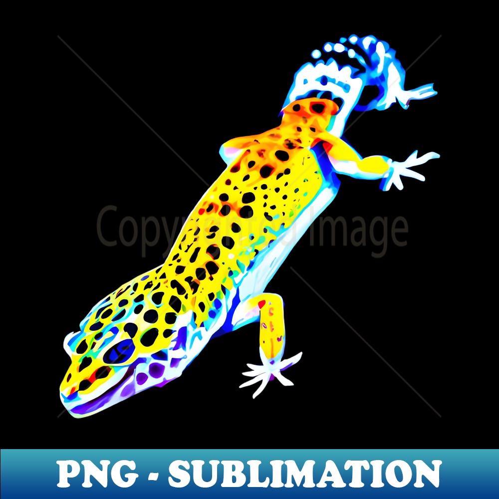 Leopard Gecko - Vintage Sublimation PNG Download - Transform | Inspire ...
