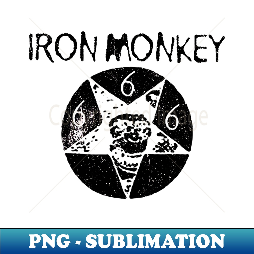 Iron Monkey - Modern Sublimation PNG File - Unleash Your Inn | Inspire ...