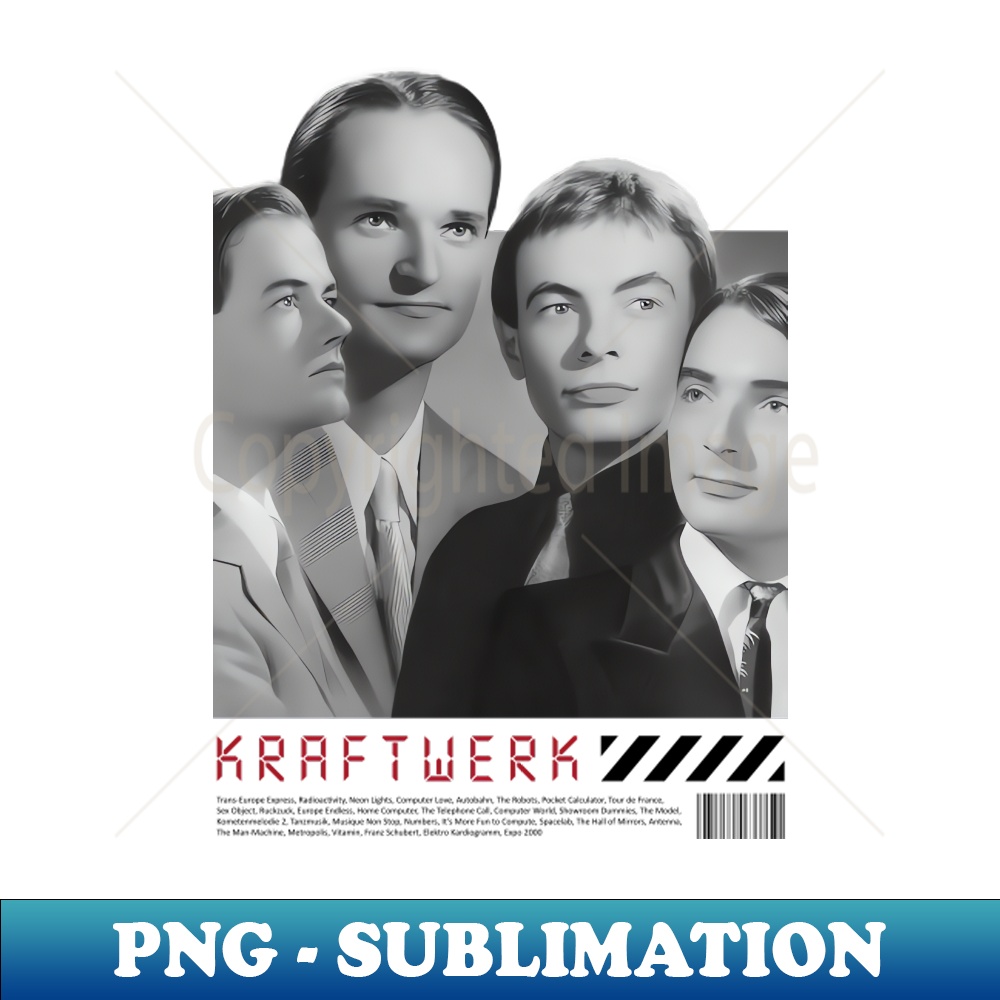 Kraftwerk - PNG Transparent Sublimation File - Create with C | Inspire ...