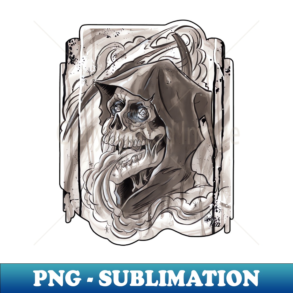 Pale Death - PNG Transparent Sublimation File - Bold & Eye-c | Inspire ...