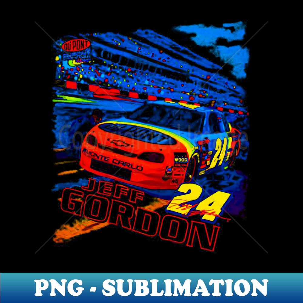 JEFF GORDON - High-Resolution PNG Sublimation File - Add a F | Inspire ...