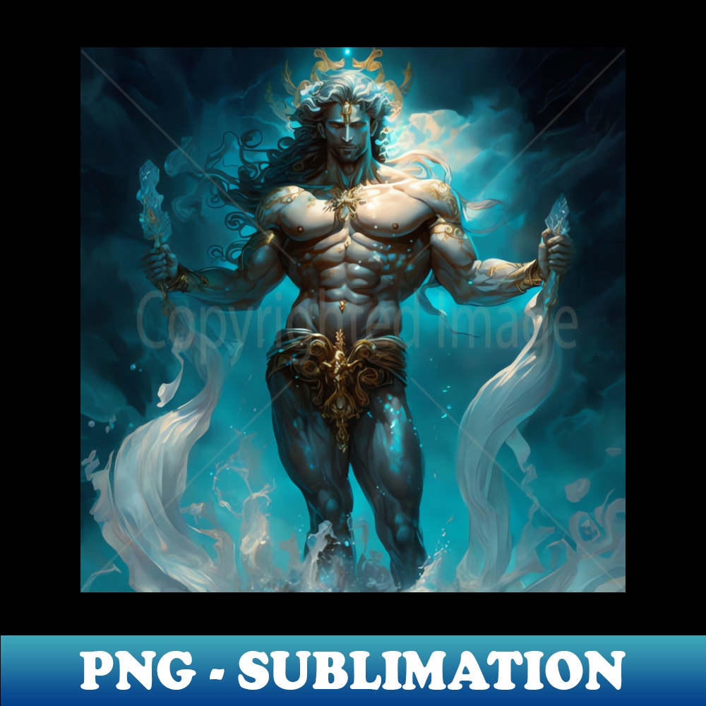 Aquarius Zodiac Sign V3 - PNG Transparent Sublimation File - - Inspire ...