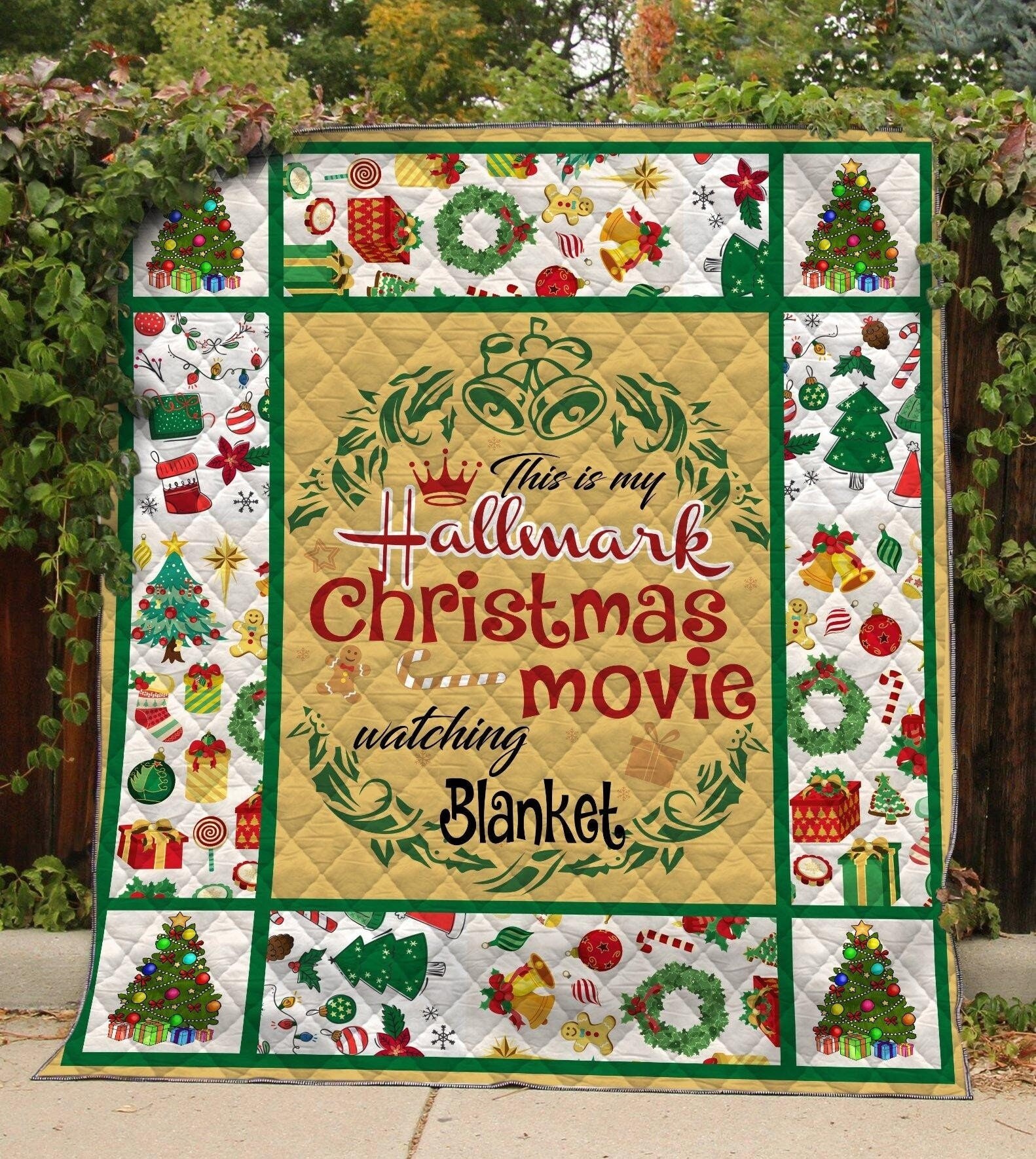 Hallmark Christmas Movie Watching Blanket, Christmas Blanket | Inspire ...