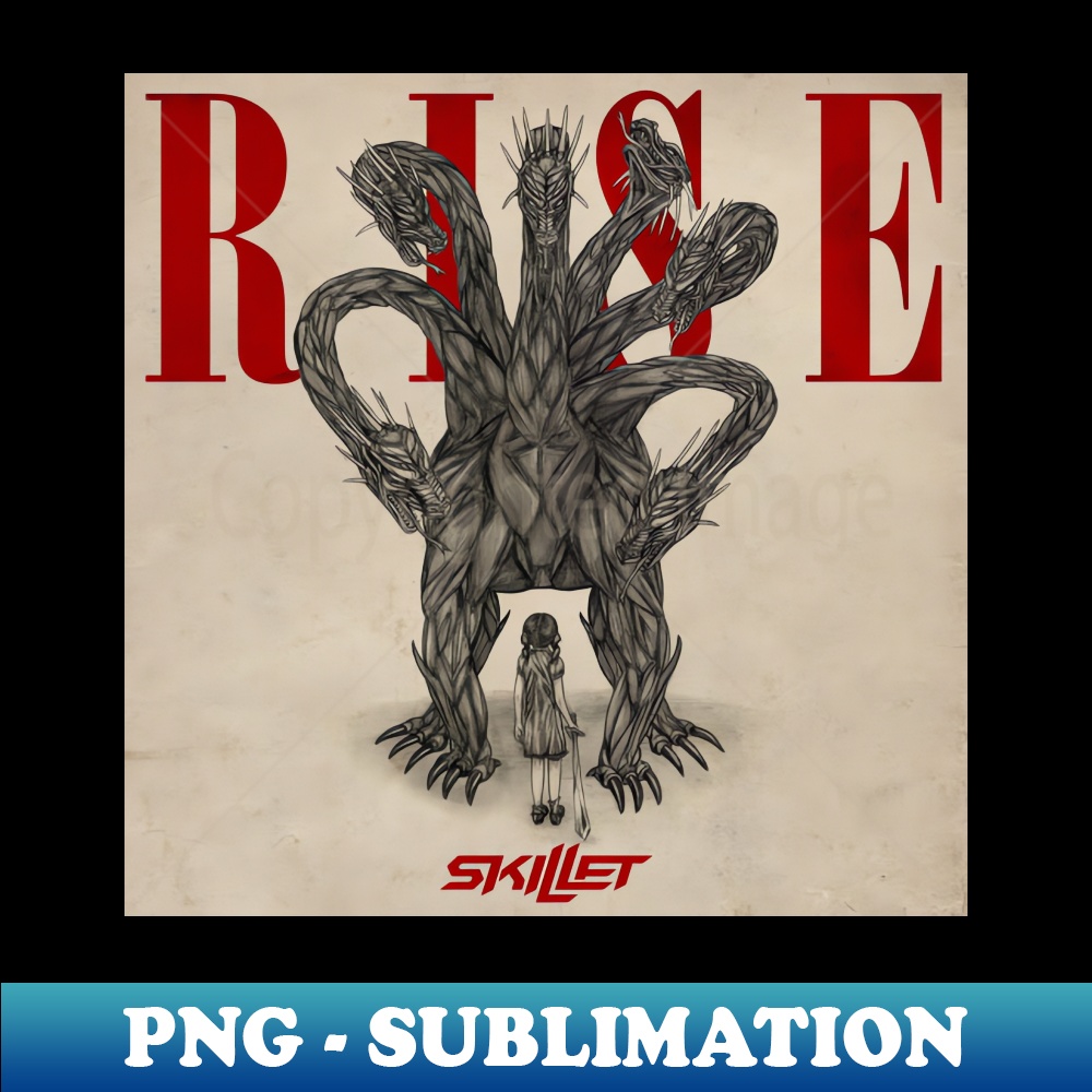 Skillet Rise Album Cover - Instant Sublimation Digital Downl | Inspire ...