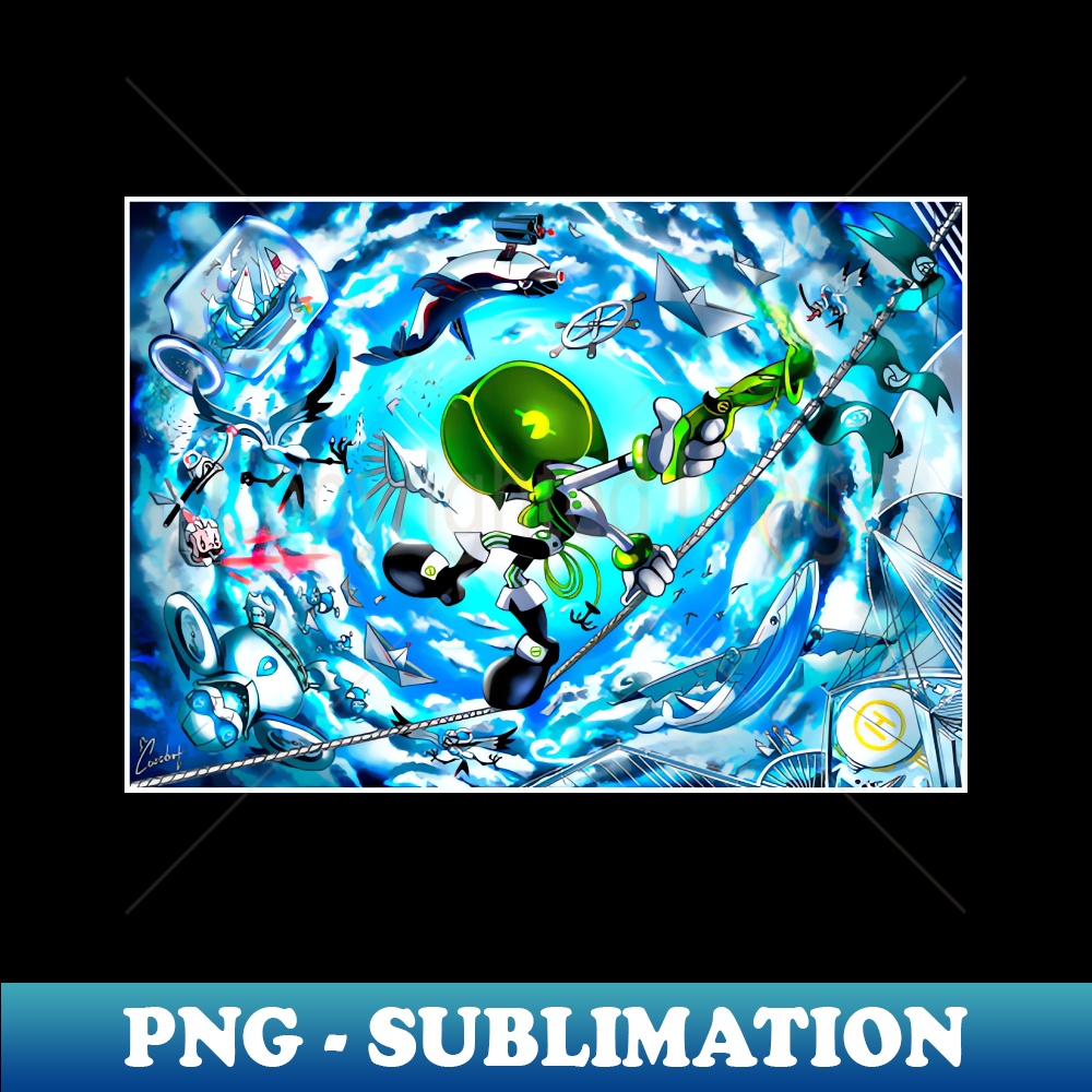 Sky battle - flying boat - Elegant Sublimation PNG Download | Inspire ...