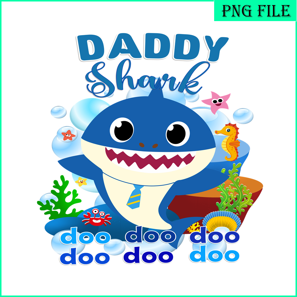 Daddy shark png | Inspire Uplift