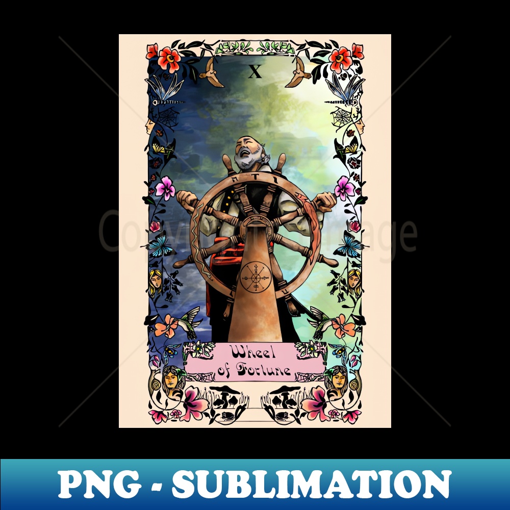 Wheel Of Fortune - Decorative Sublimation PNG File - Perfect - Inspire ...