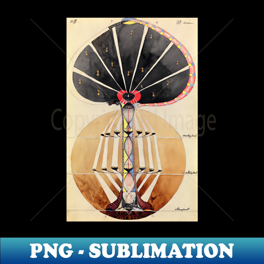 High Resolution Hilma af Klint The Tree Of Knowledge No 3 Se - Inspire ...