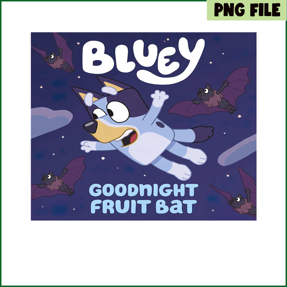 Bluey goodnight png | Inspire Uplift