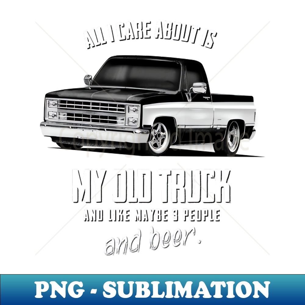 Square Body Chevy Care - Artistic Sublimation Digital File - | Inspire ...