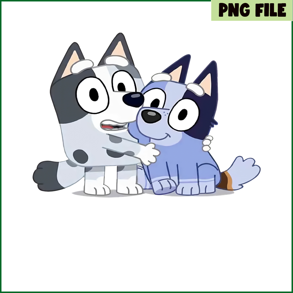 Bluey and friend png | Inspire Uplift