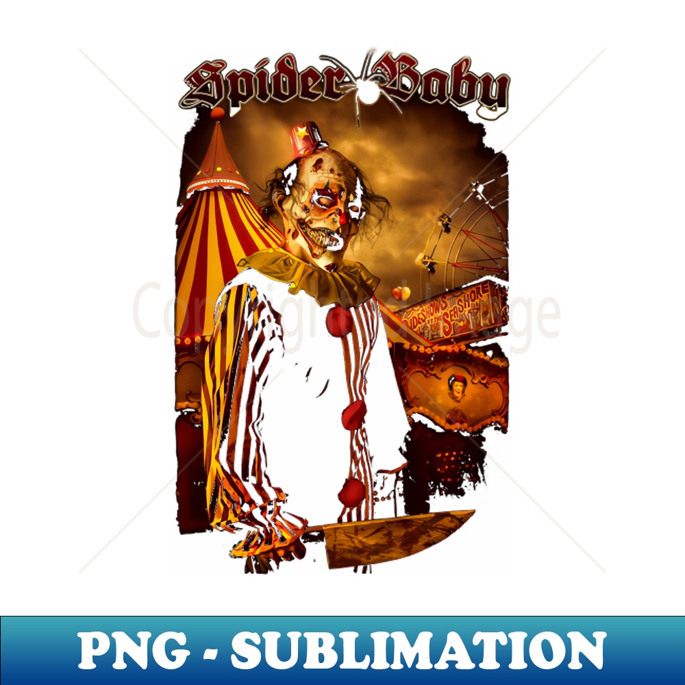 Creep Show Clown Spider Baby - Special Edition Sublimation P | Inspire ...