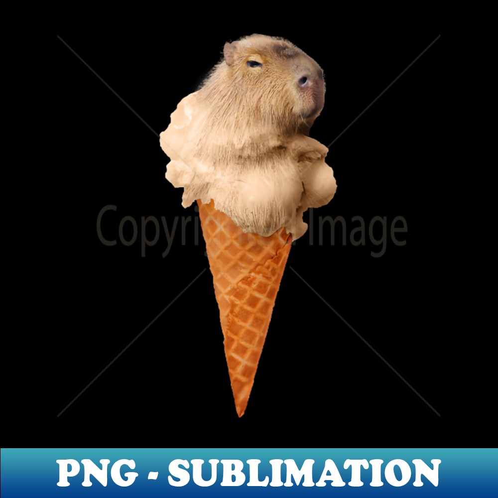 Ice Capybara - Aesthetic Sublimation Digital File - Boost Yo - Inspire ...