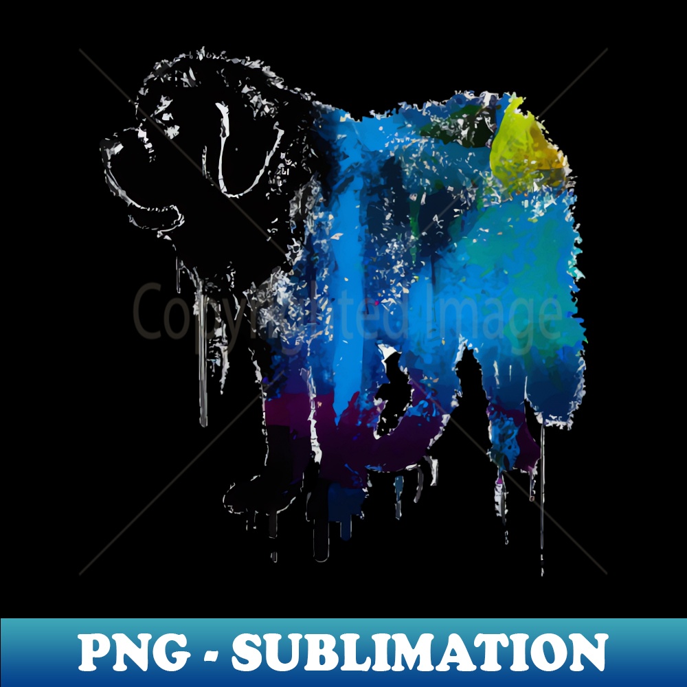 Neapolitan Mastiff Stencil Design - Trendy Sublimation Digit | Inspire ...