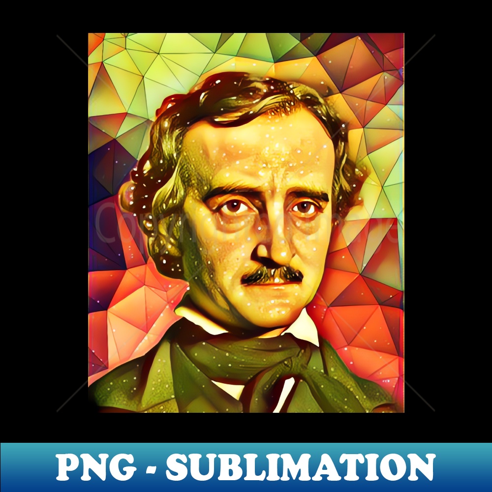 Edgar Allan Poe Snow Portrait Edgar Allan Poe Artwork 9 - S | Inspire ...