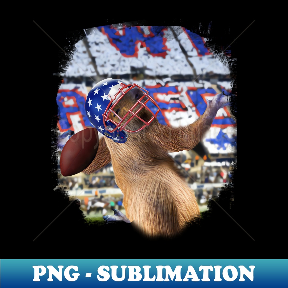 Capybara Playing Football - Creative Sublimation PNG Downloa - Inspire ...
