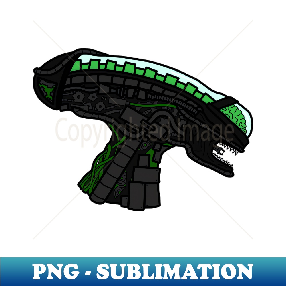 Robot Xenomorph - Unique Sublimation PNG Download - Transfor | Inspire ...