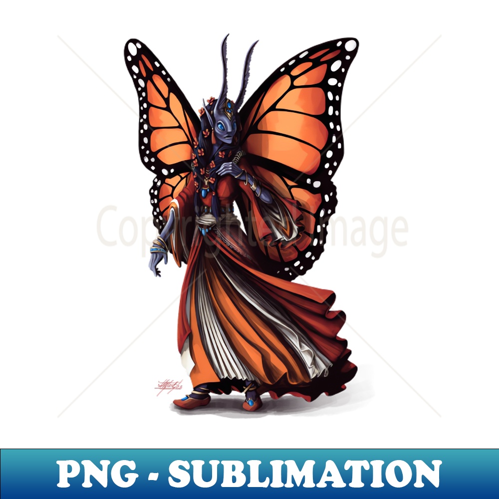 Monarch Butterfly Humanoid - Fantasy Character Design - High | Inspire ...