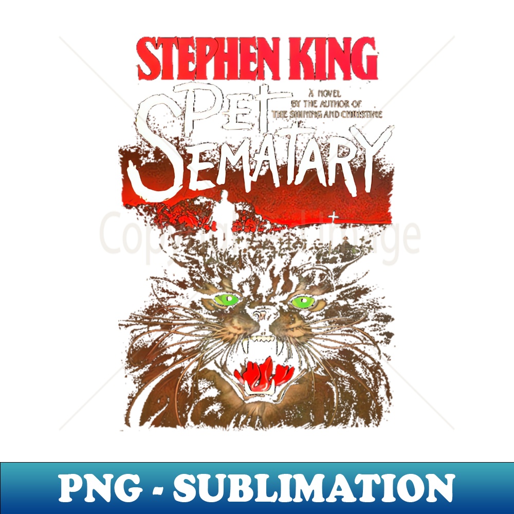 Pet Semetary Classic Dust Jacket - PNG Transparent Sublimati | Inspire ...