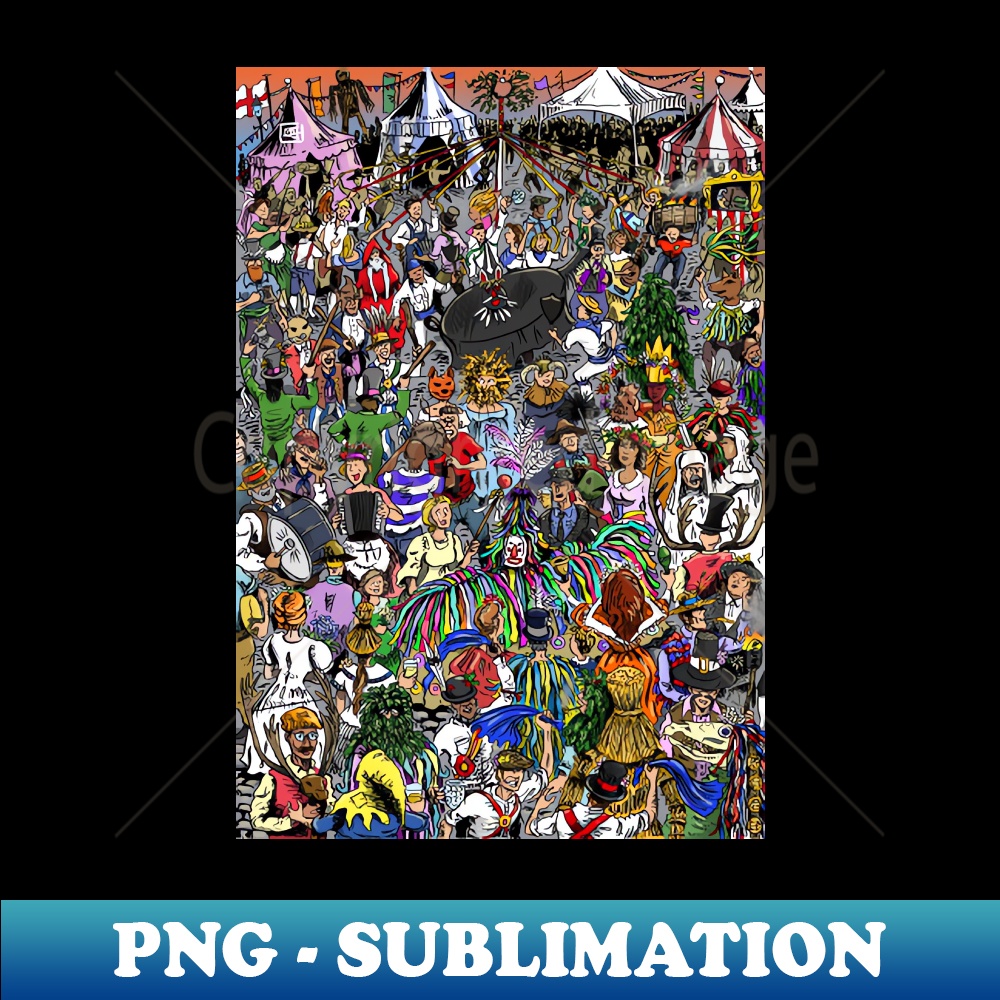 British Folk Customs - Special Edition Sublimation PNG File - Inspire ...