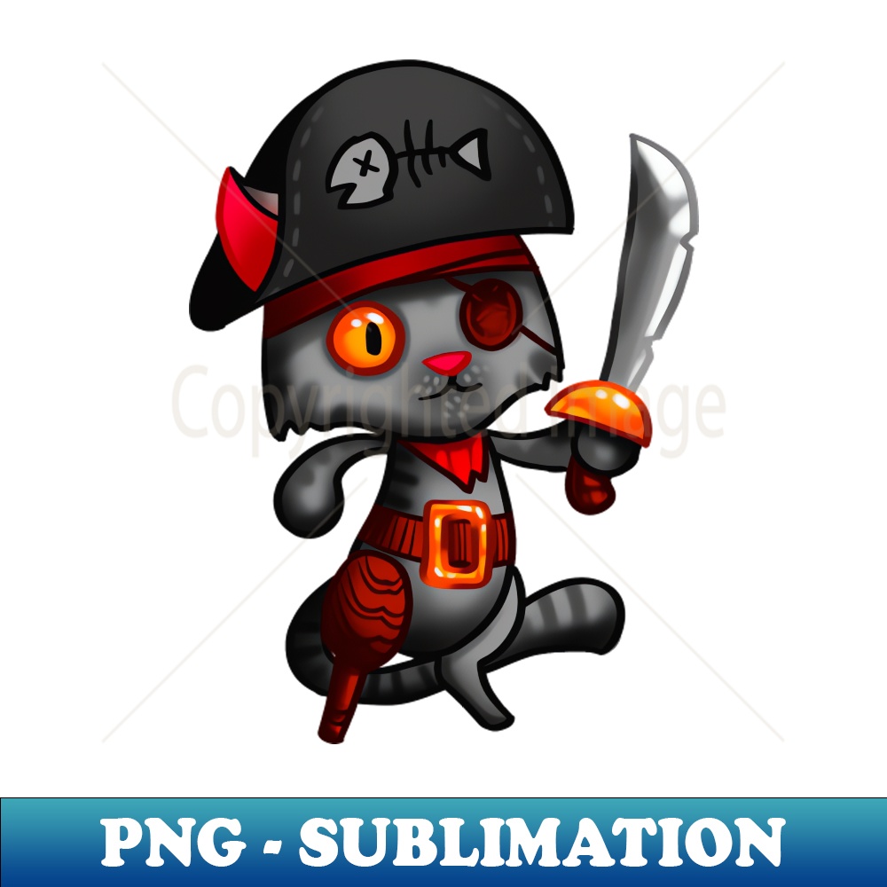 Cat pirate - Premium Sublimation Digital Download - Add a Fe | Inspire ...