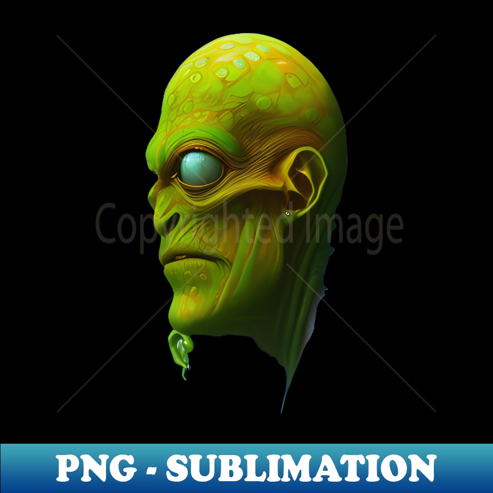 Alien Head Shot - Unique Sublimation PNG Download - Unleash | Inspire ...