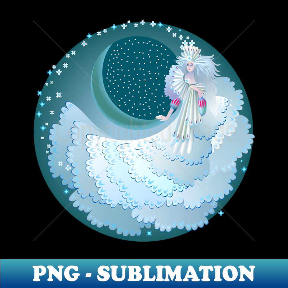 Snow Queen from fairyland - High-Resolution PNG Sublimation | Inspire ...
