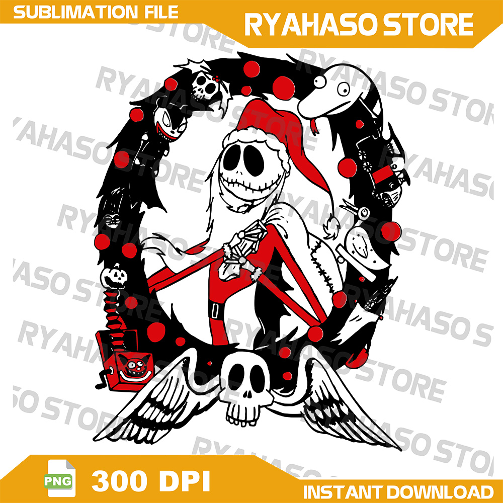 Skeleton Santa PNG, Xmas Png,Skeleton Santa Png, Christmas S | Inspire ...