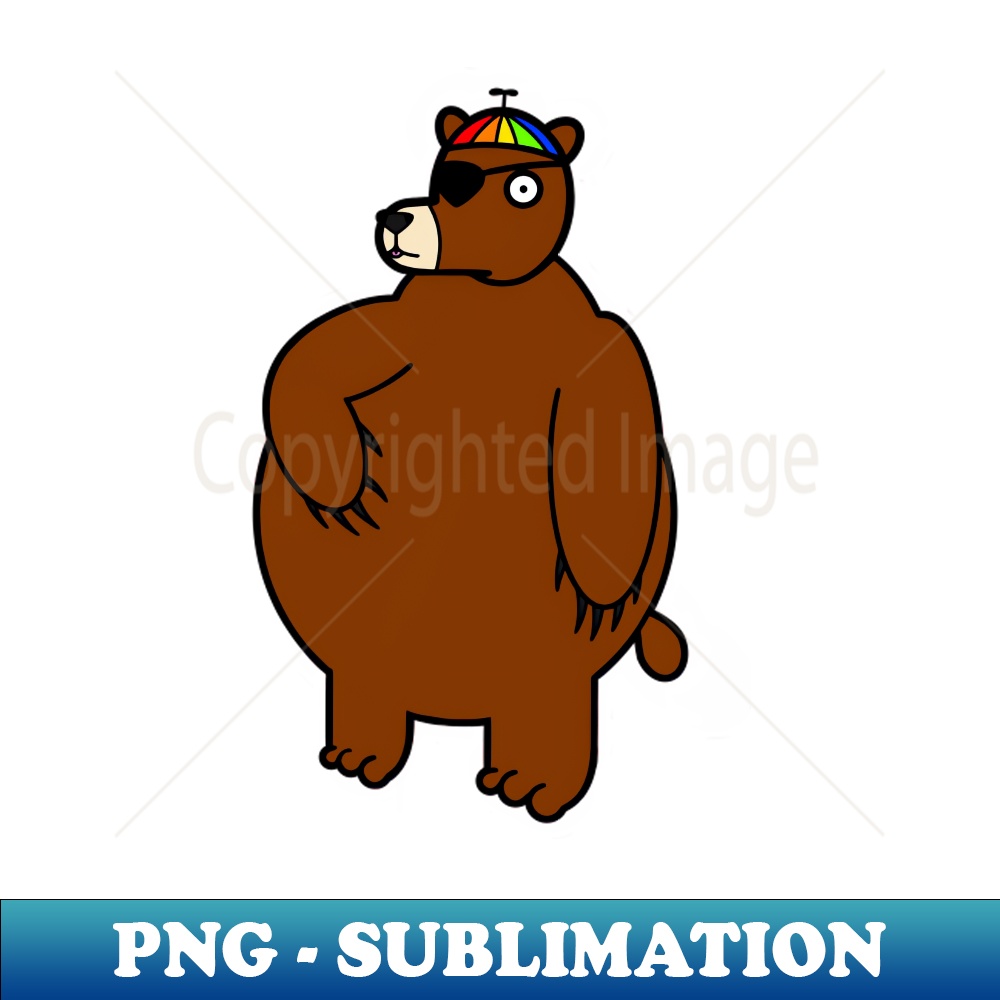 Bruce the Woodland Bear - PNG Transparent Sublimation File - | Inspire ...