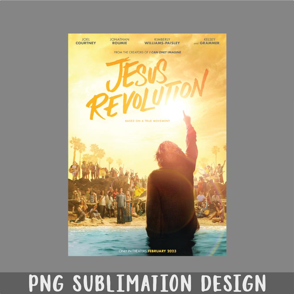 Jesus Revolution 2023 PNG, Christmas PNG | Inspire Uplift