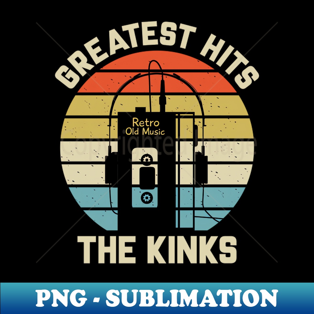 Greatest Hits The Kinks - PNG Transparent Sublimation File - | Inspire ...