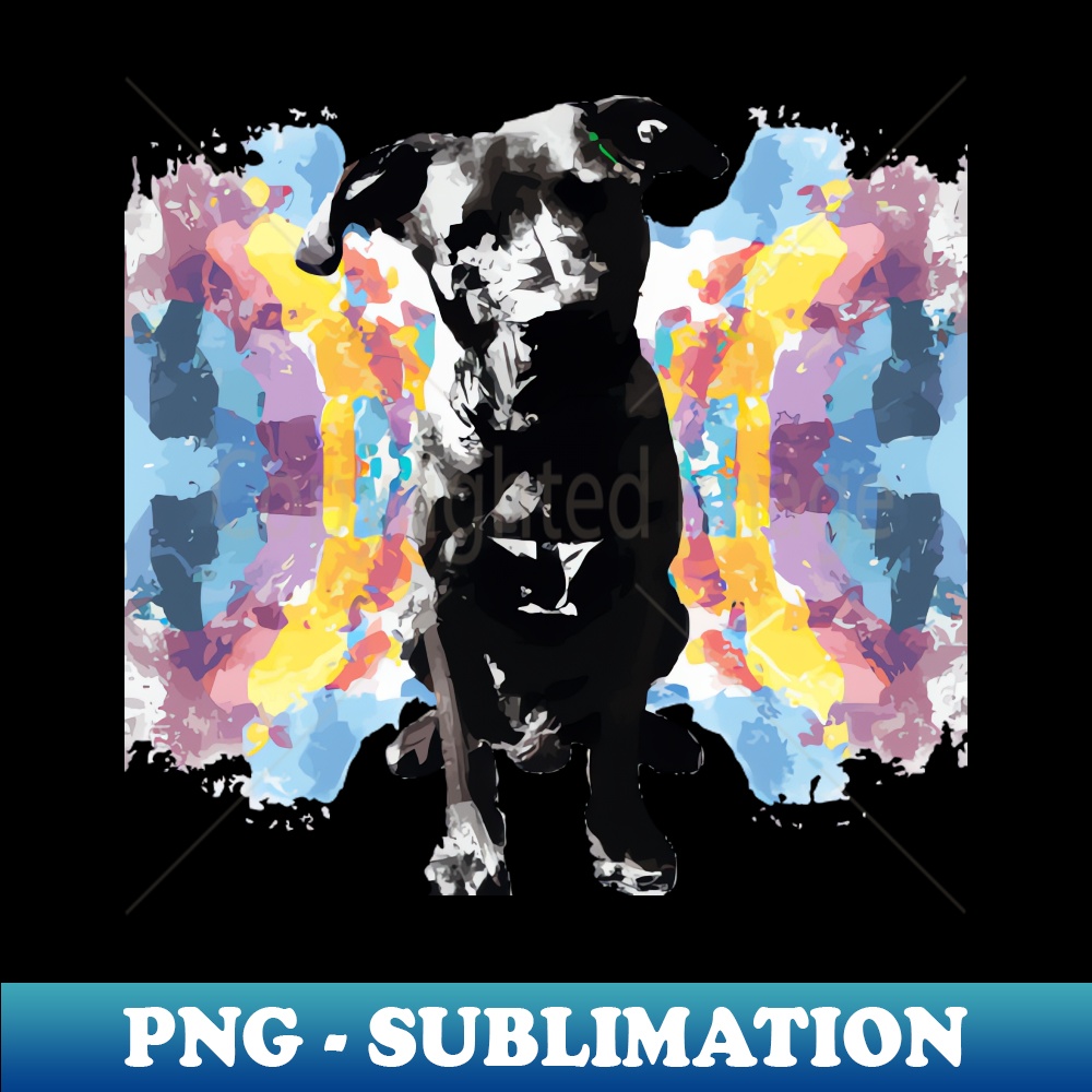 Black Mouth Cur Dog Artwork - PNG Transparent Digital Downlo | Inspire ...