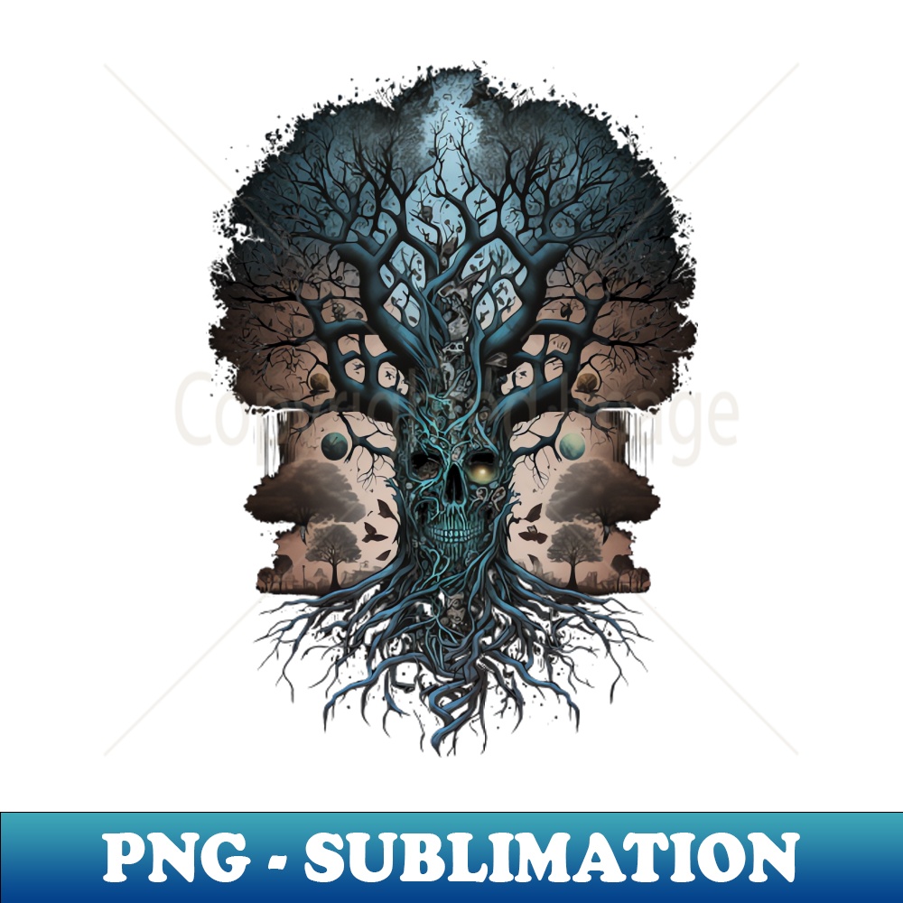 Tree of No Life 2 - Retro PNG Sublimation Digital Download - | Inspire ...