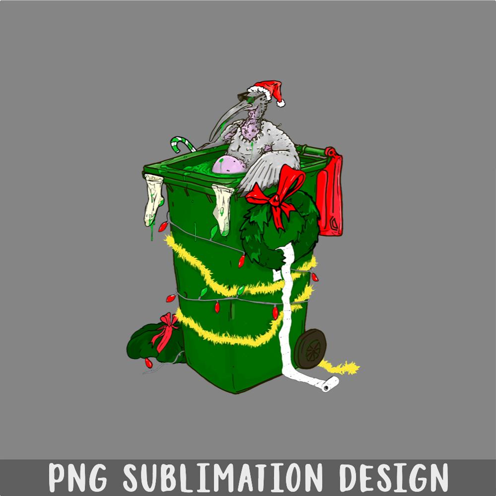 Christmas Bin Chicken PNG, Christmas PNG | Inspire Uplift
