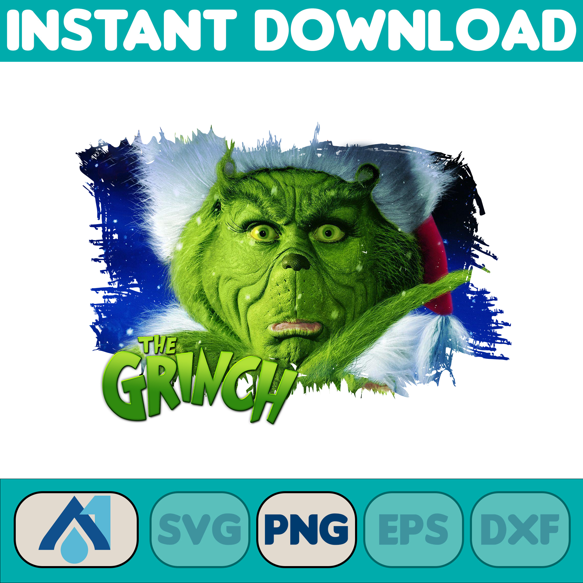 Grinch PNG Cliparts Bundle, Grinch PNG Cartoon Cliparts for - Inspire ...